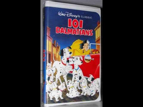 Opening & Closing to 101 Dalmatians 1992 VHS
