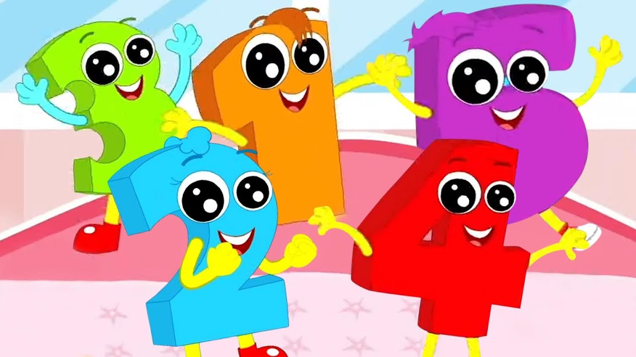 Five Little Babies Nursery Rhymes And Kids Learning Videos by Mr Number ...