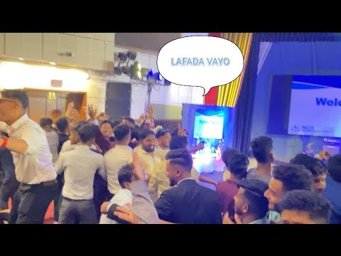 Welcome program ma lafada vayo😮😠#pokharauniversity #zinza_J - YouTube