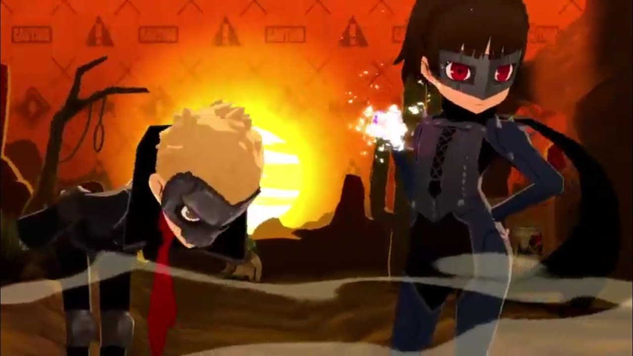 ペルソナ5 ザ・ロイヤル Ryuji and Makoto PQ2 Showtime attack - YouTube