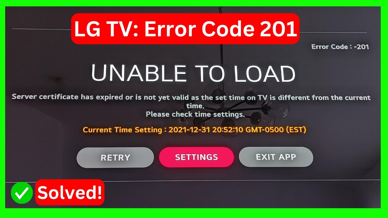 LG TV Error Code 201 Quick Fix YouTube lg-tv-error-code-201-quick-fix-youtube