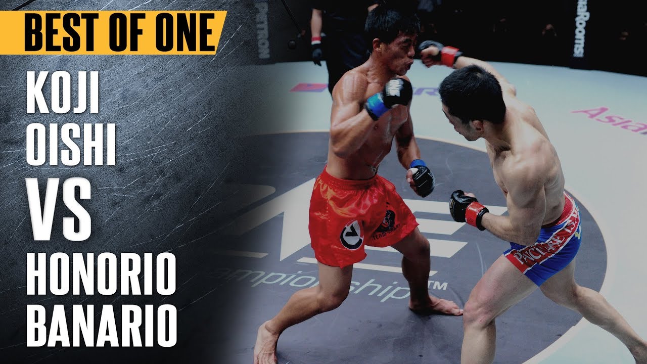 ONE: Best Fights | Koji Oishi vs. Honorio Banario | Featherweight Title Bout and Rematch | Dec ...