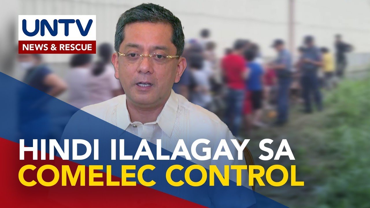 Abra, walang dahilan para isailalim sa COMELEC control - YouTube