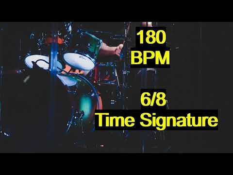 140 BPM - 6/8 Time Signature Drum Track ( This is a TRACK! More Complexed than a simple loop ...