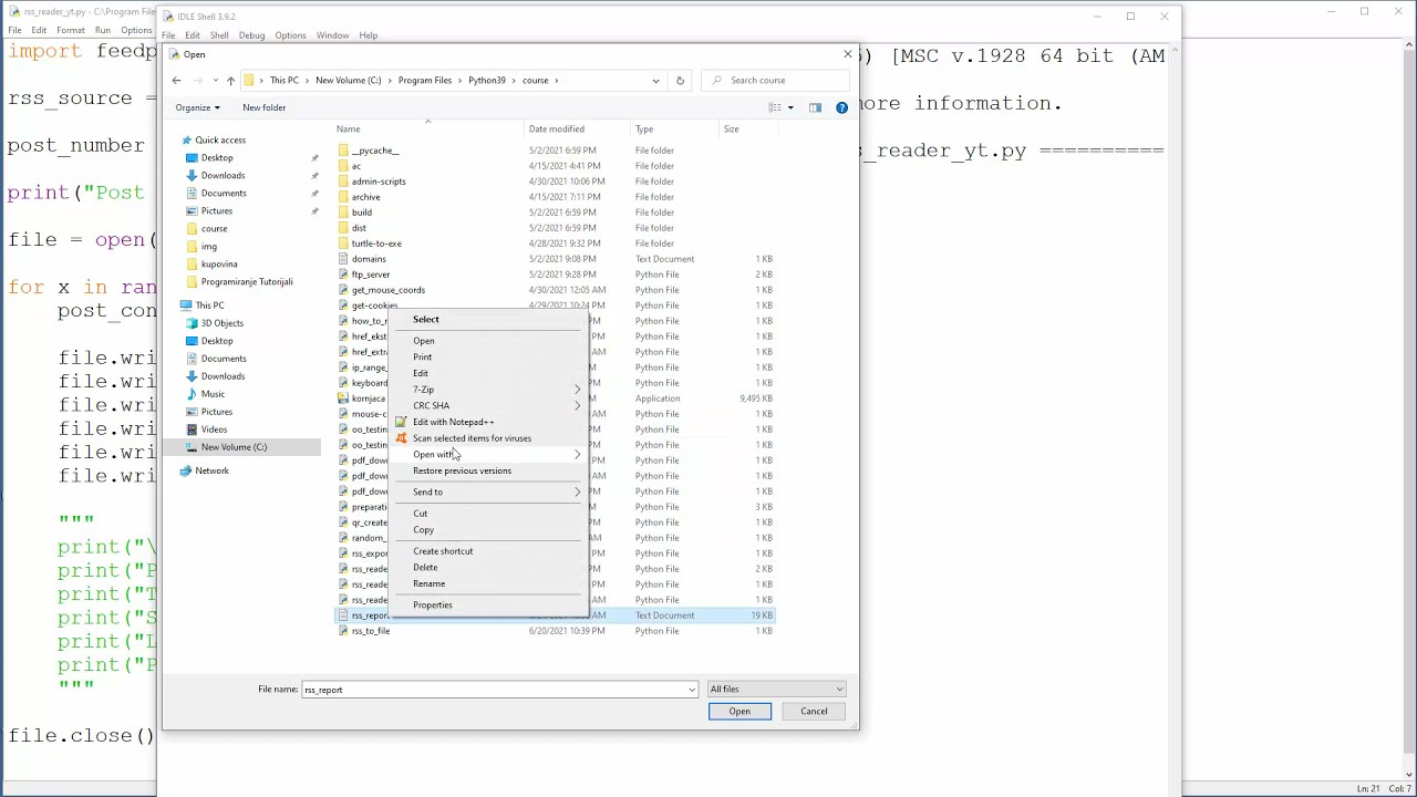 How To Export RSS To TXT File Python How To Export RSS To TXT File Python