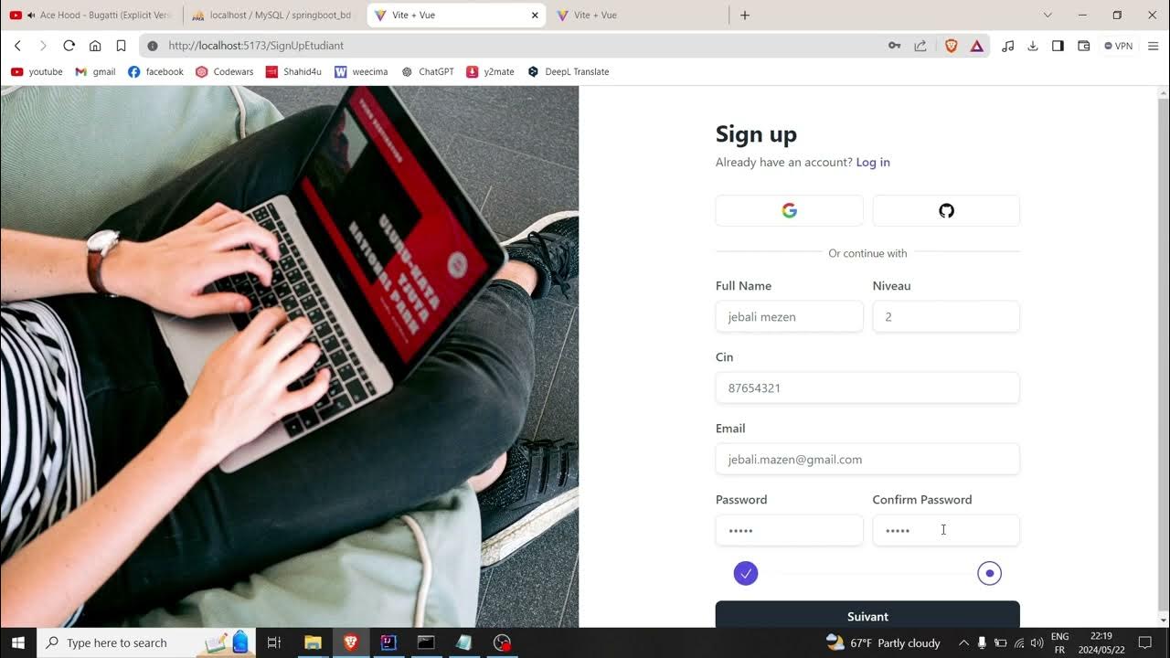 Internship Management webapp Demo - YouTube
