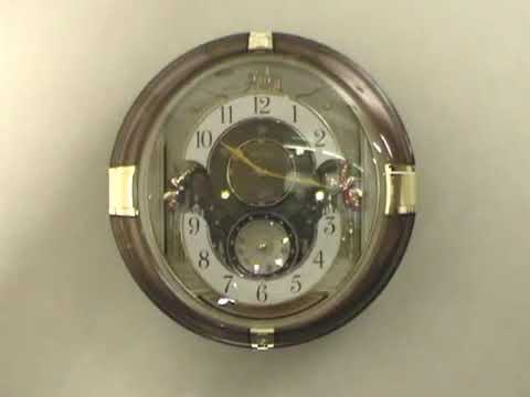 Seiko QXM111GRH Melodies In Motion Clock - YouTube