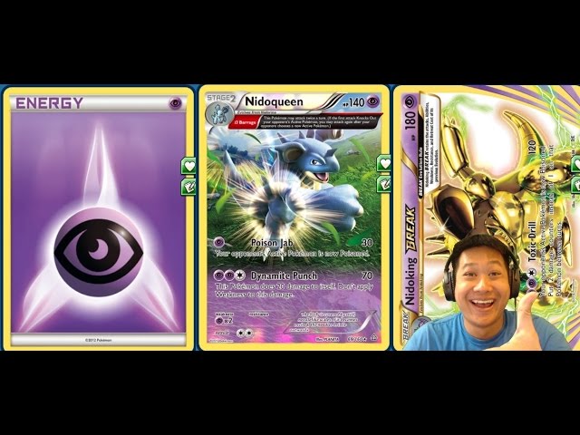 Nidoking And Nidoqueen Break Cards Nidoking Break 46/108 Ultra Rare