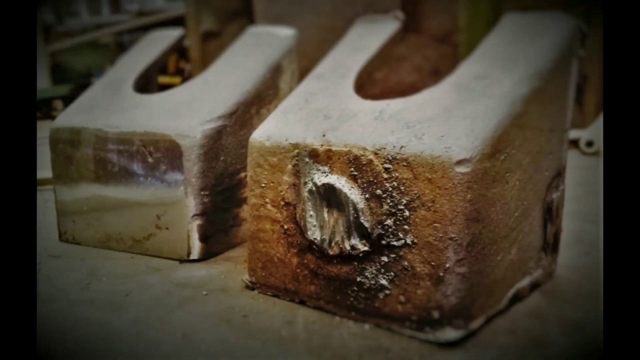 Sanding Belt Machine for foundry parts | Rebel Grinding Belt - YouTube