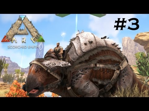 ARK: Scorched Earth DLC | Part 3 | Morellatops Mounting!! | Ark ...