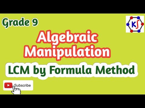 HCF and LCM of Polynomials || Find HCF and LCM of Algebraic expressions ...
