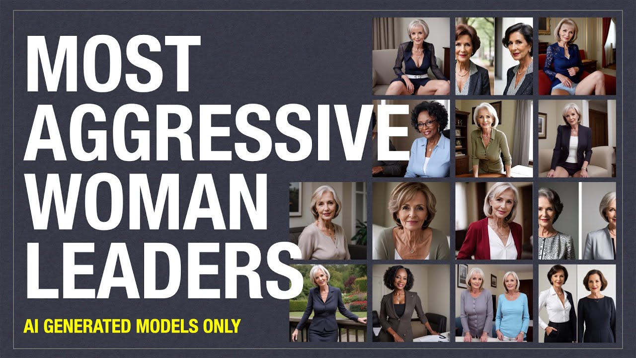4K AI Most Aggressive Woman Leaders iMovie Final HD 1080p - YouTube