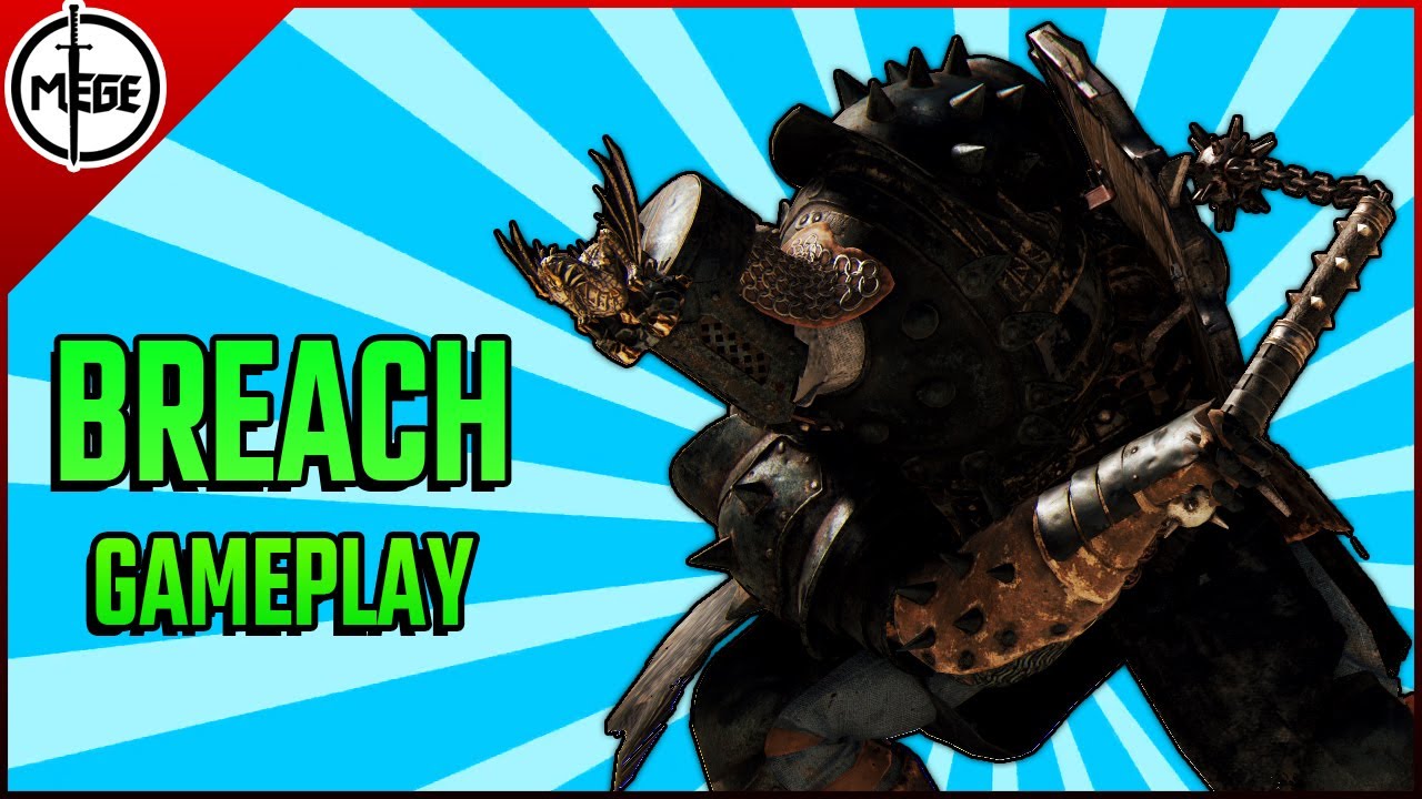 SHIELD BASHING in Breach [For Honor] - YouTube