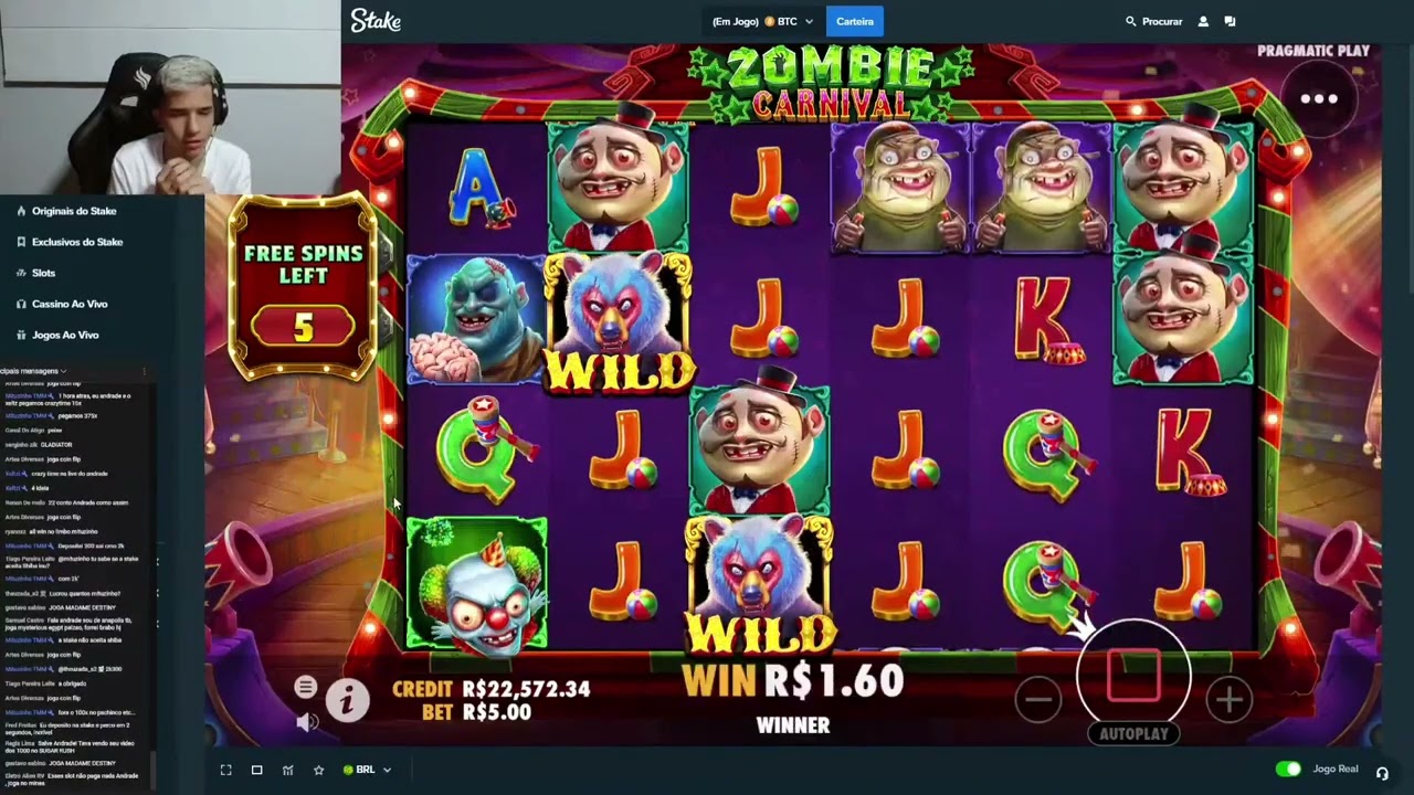 ESSE SLOT SEMPRE ME FAZ LUCRAR, IMPRESSIONANTE!! SLOT ZOMBIE CARNAVAL ...
