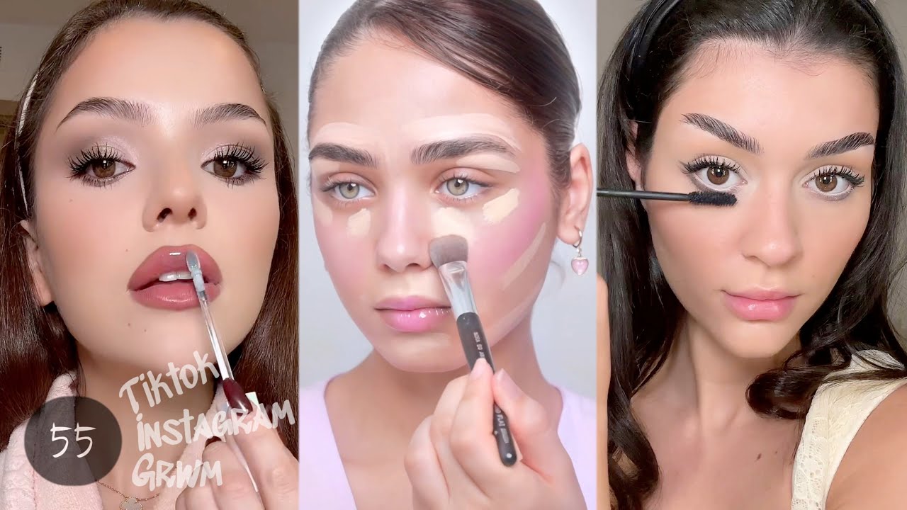 How to makeup/GRWM Tiktok compilation 2023 💄💋 - YouTube