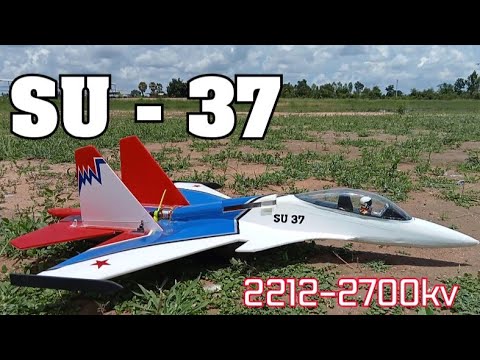 SU - 37 Rc .เครื่องบินบังคับเครื่องบินรบงานโฟมมอเตอร์ขับกลาง2212-2700 ...