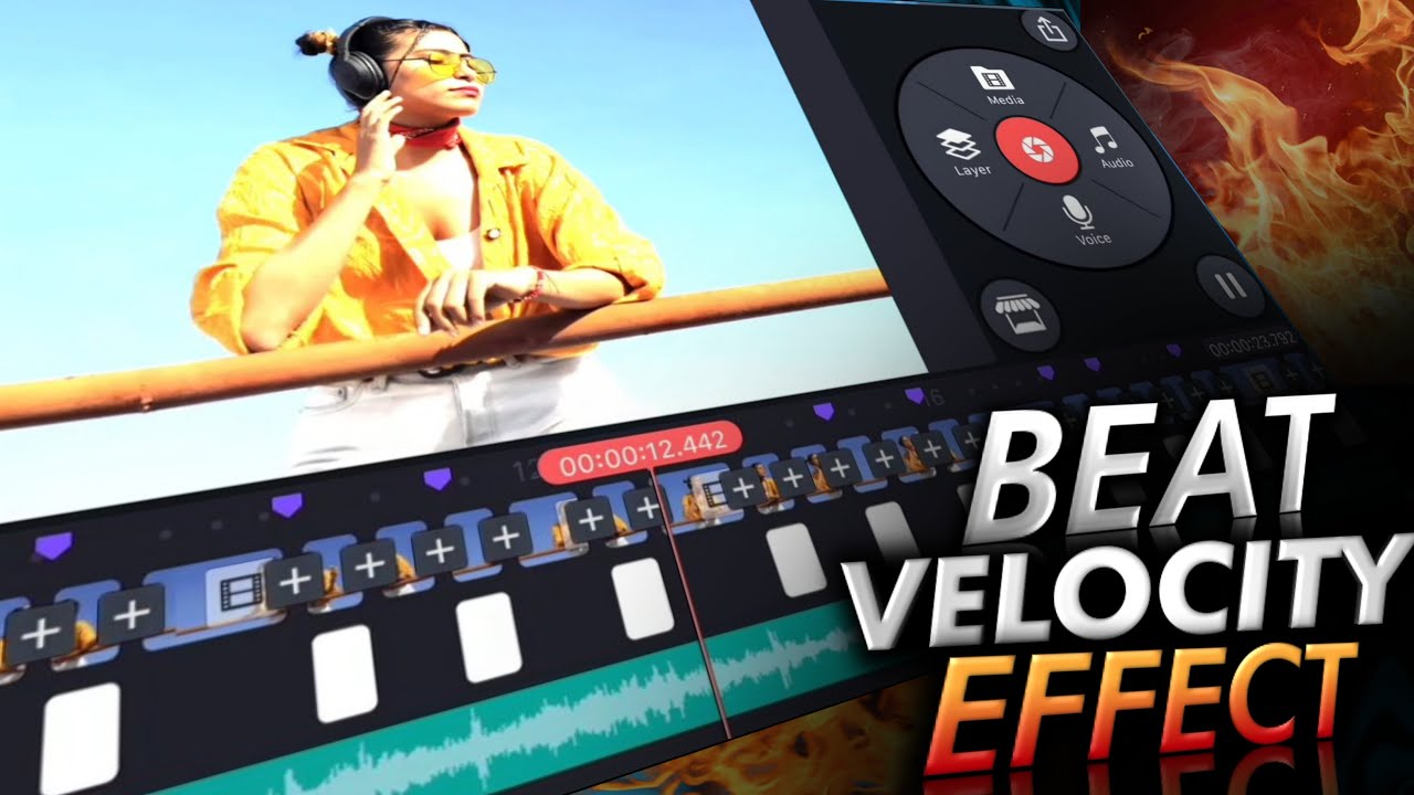BEAT VELOCITY EDIT TUTORIAL🔥| BEST VELOCITY EDIT | VELOCITY EFFECT KINEMASTER - YouTube