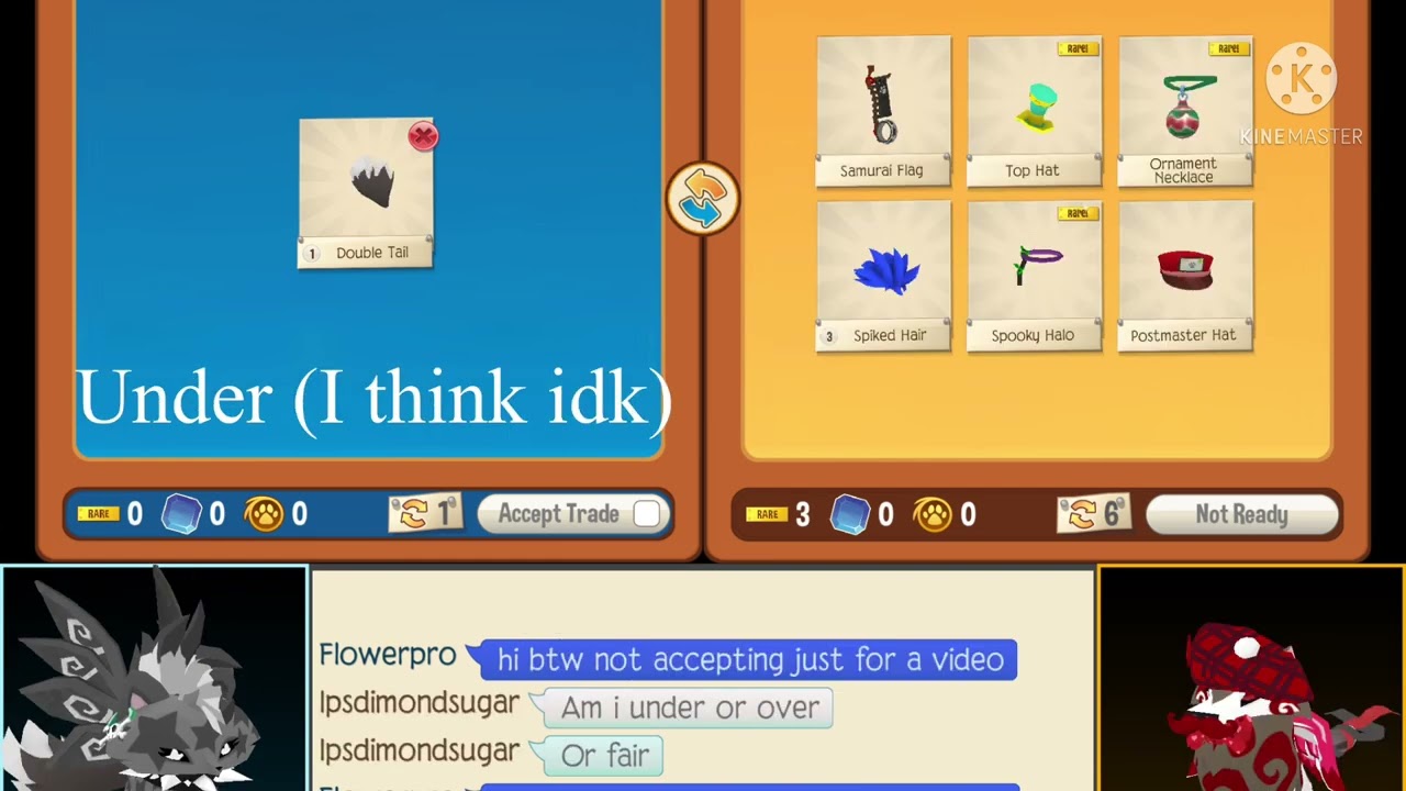 Trade attempts for double tail! Animal Jam (new outro) read description ...