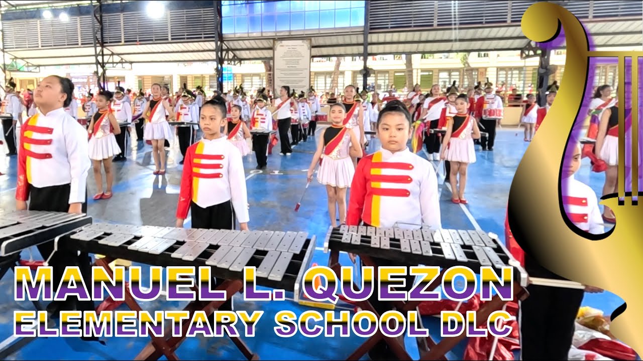Manuel Luis Quezon Elementary School DLC | JUDGE'S VIEW | Marching ...
