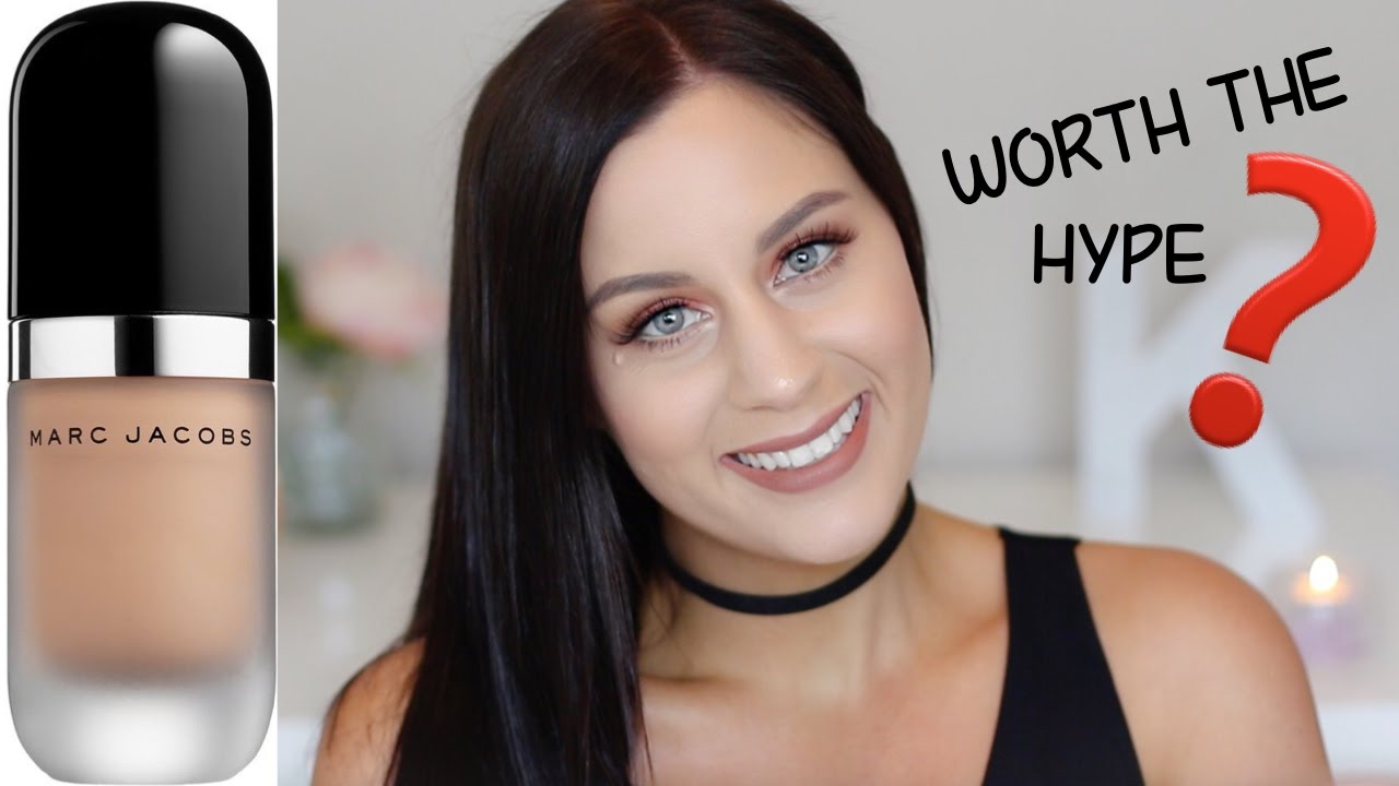 BEST FOUNDATION EVER?! Marc Jacobs Re(marc)able Foundation First ...