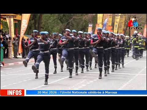 Maroua: fête de l’unité nationale a été marquée  20 mai 2026 par un défilé militaire impressionnant