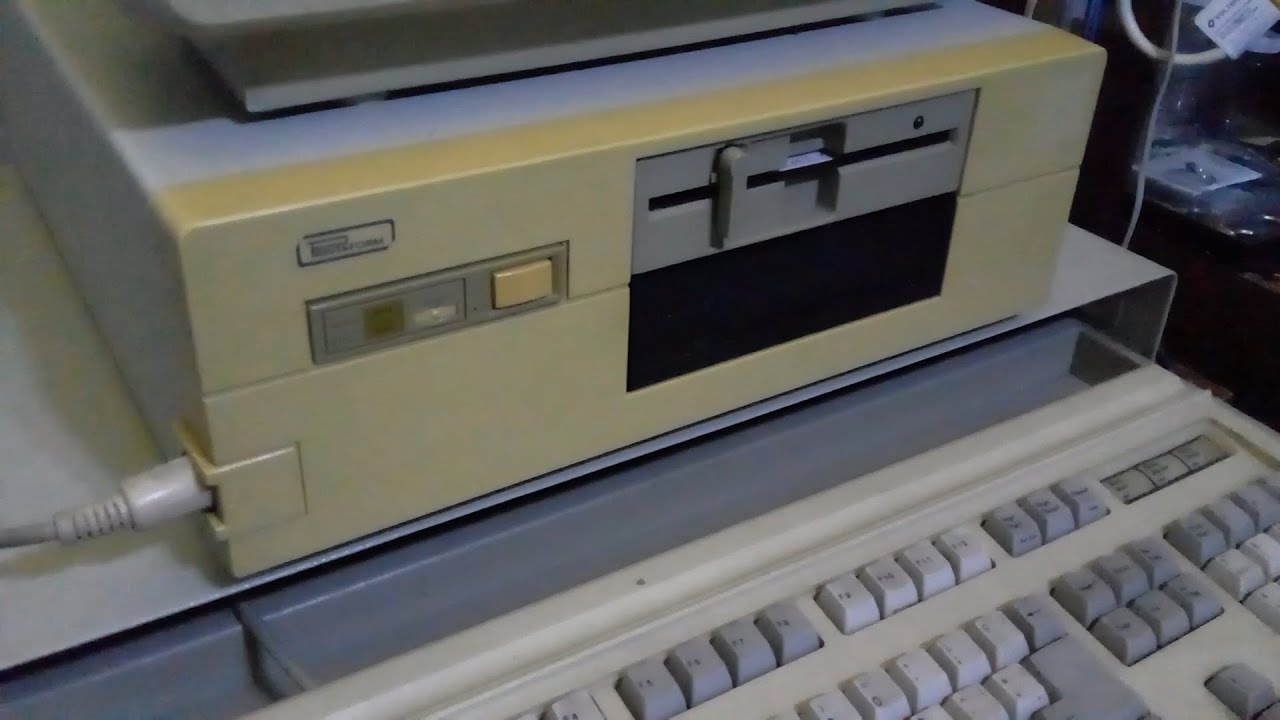 Computadora Printaform Modelo 5710-1M y Procesador P8088-1 - YouTube