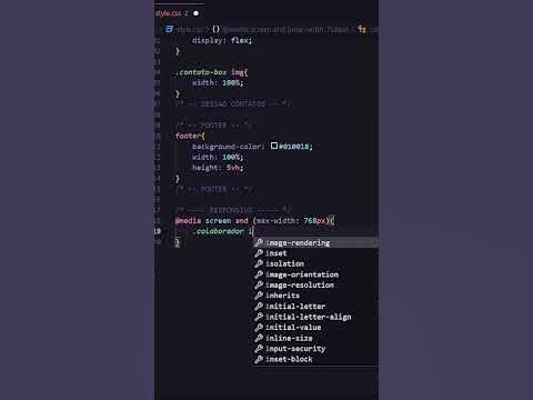 HTML CSS Responsivo | Media Query | Mobile - YouTube