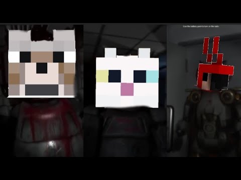CASE animatronics all jumpscares,but with Minecraft animal sounds.
