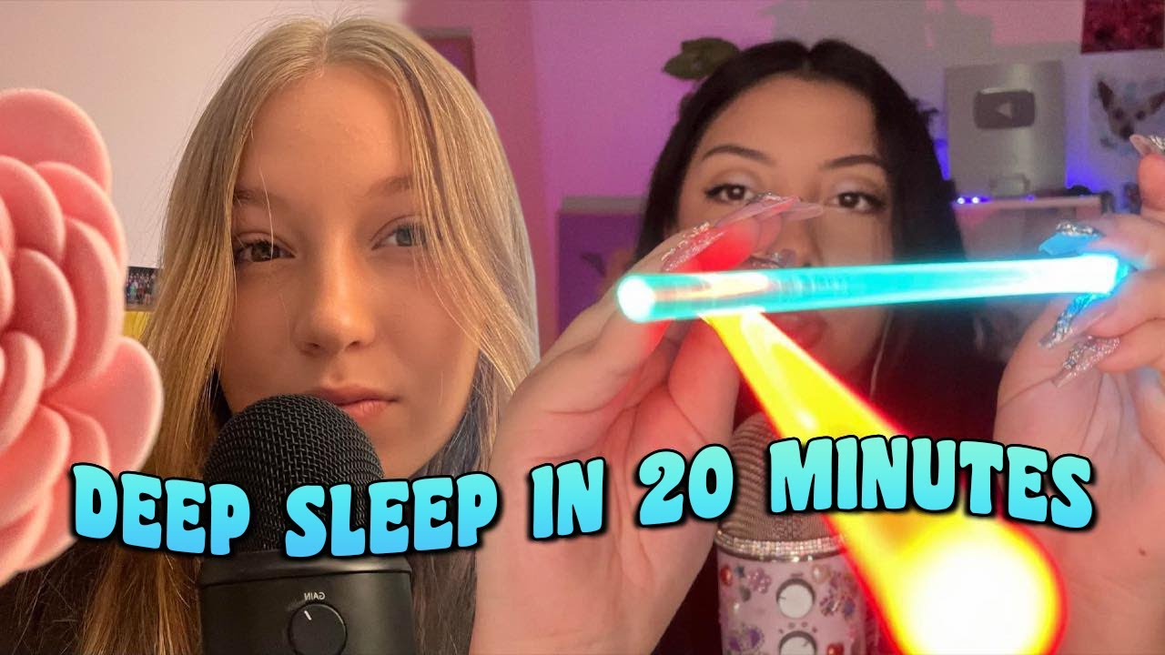 ASMR for DEEP SLEEP ♡ fast and slow visual triggers, personal attention, follow my instructions ...