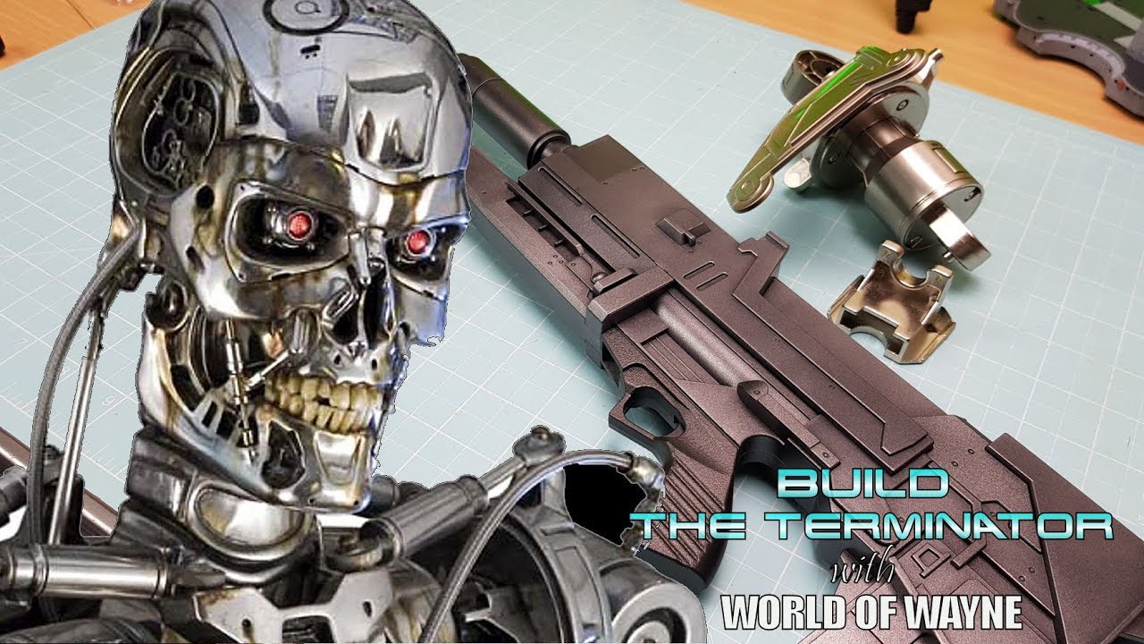 Build the Terminator - Part 33 - Left Shoulder Details and Plasma Pulse ...