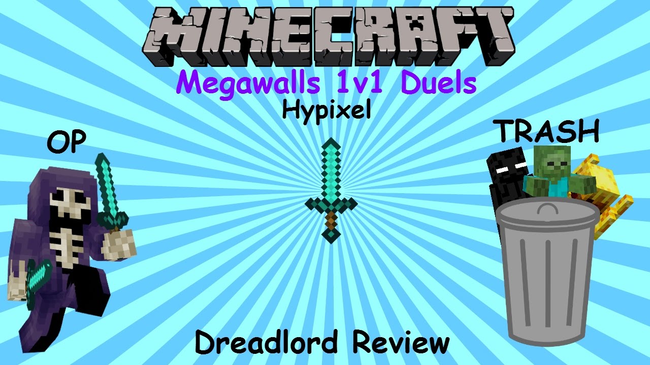 DREADLORD REVIEW | Minecraft Hypixel Megawalls Duels - YouTube