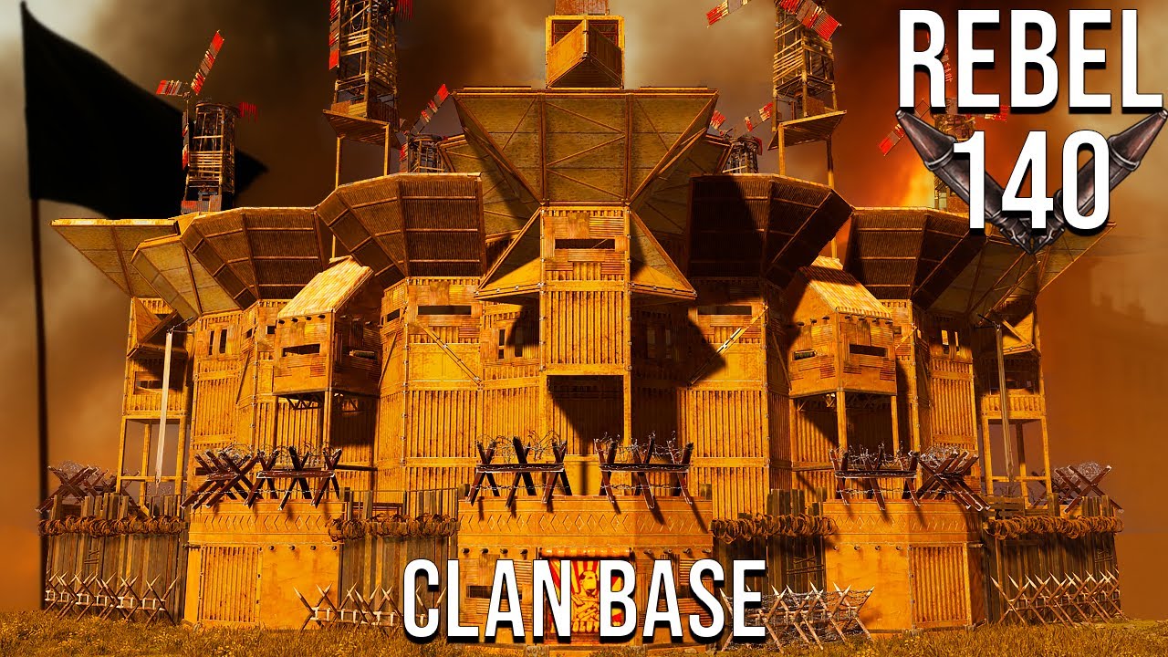 REBEL - BEST OFFLINE CLAN BASE with 6 WALLS / HUGE OPEN CORE & 5 ...