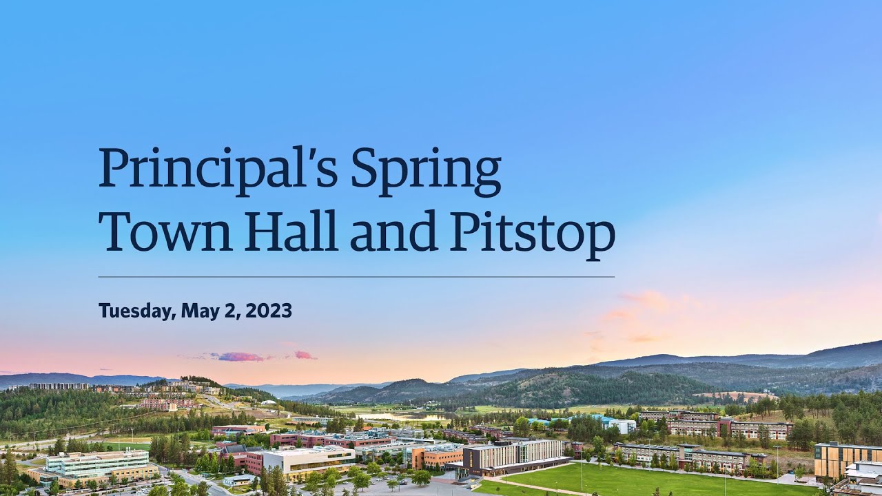 Principal’s Spring Town Hall - YouTube