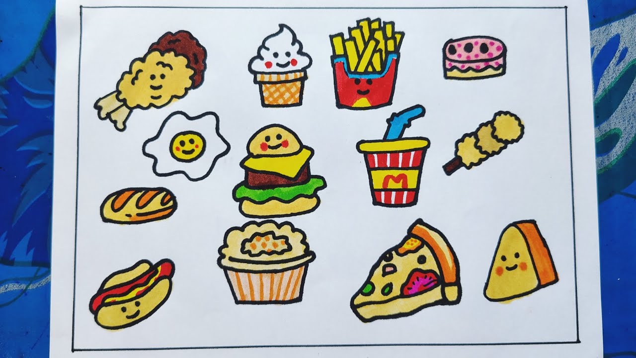 How To Make Your Own Stickers || DIY Paper Sticker || HOME MADE FOOD ...