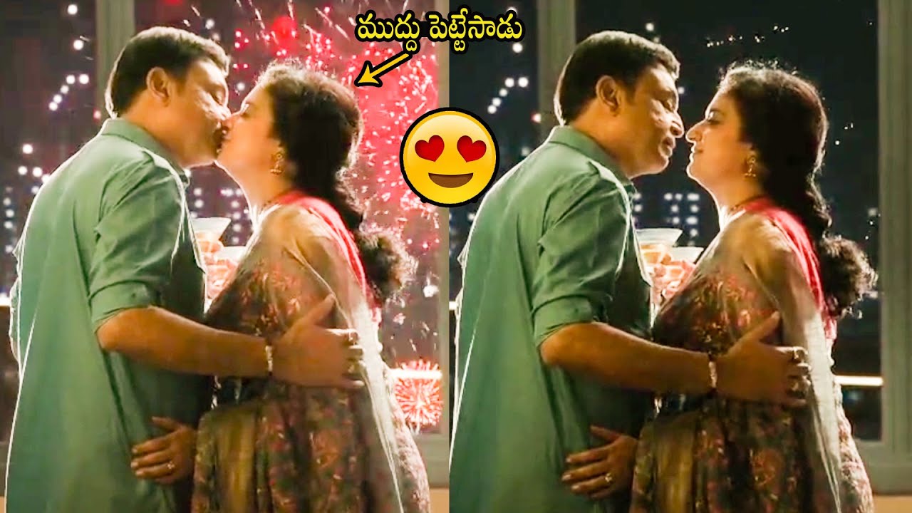 Naresh KISSING Pavitra Lokesh | Naresh and Pavitra Lokesh Getting ...