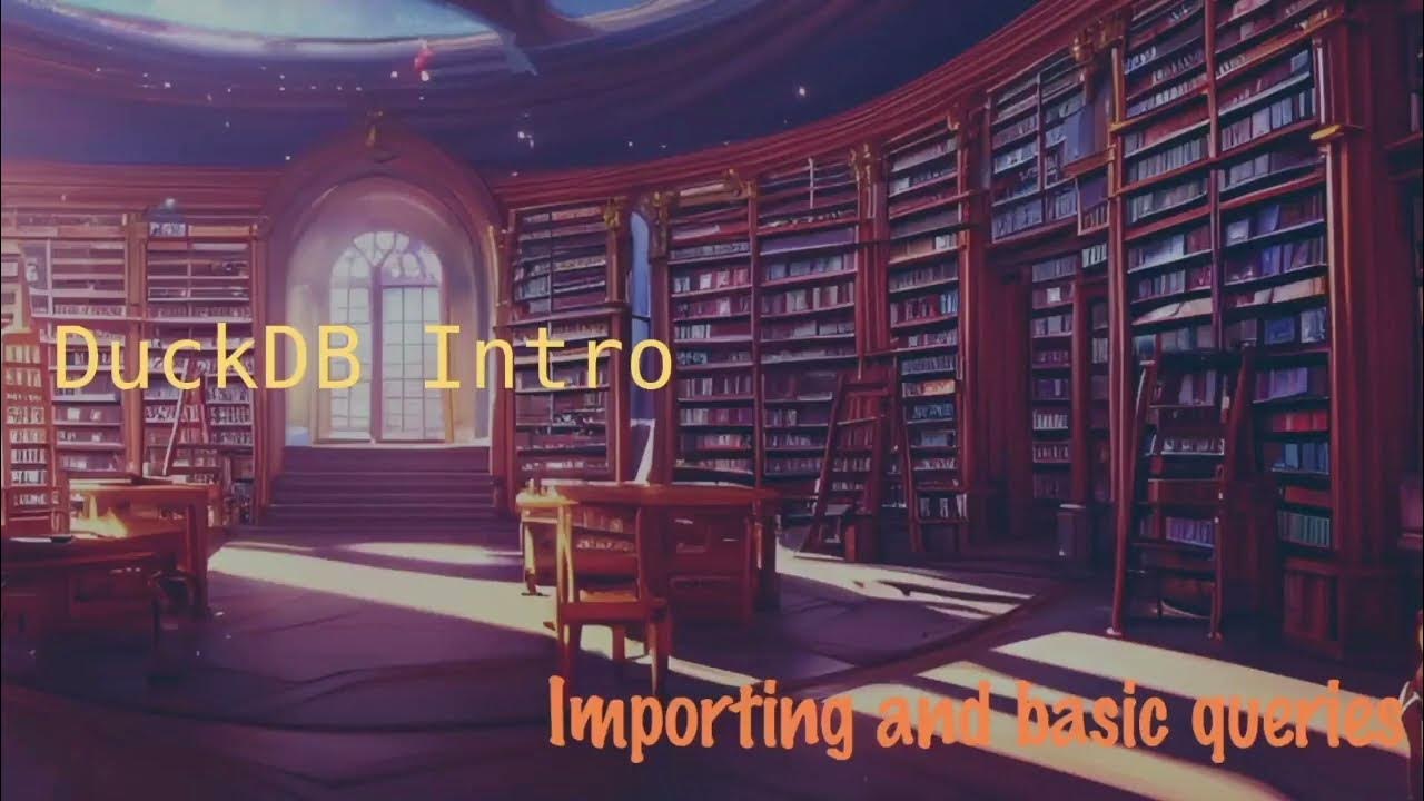 Quick DuckDB Intro - YouTube