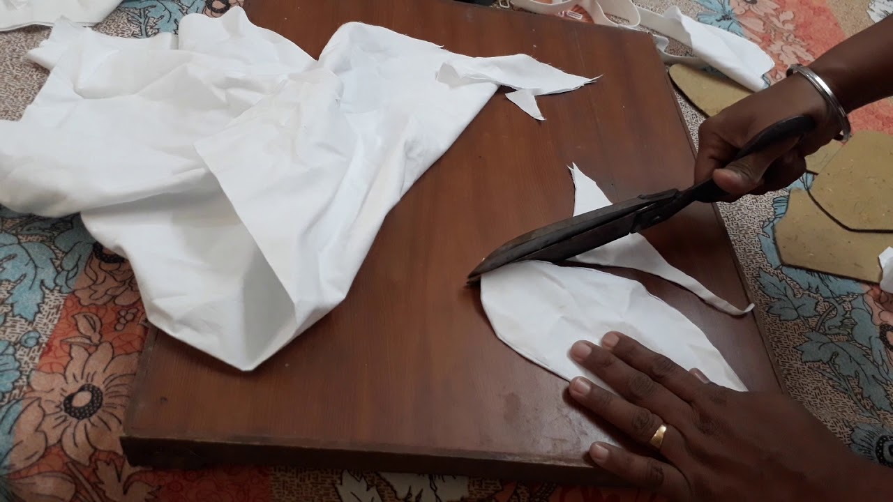 How to do cutting of ladies bra - YouTube
