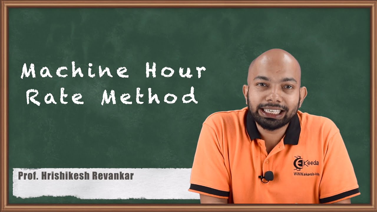 Machine Hour Rate Method Depreciation Accounting Ca Cpt Accounts Youtube
