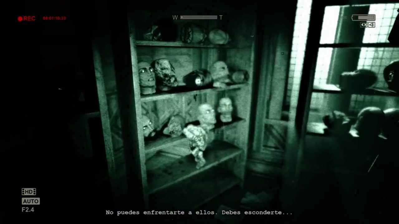 Outlast Walkthrough Parte 1 Gameplay Review Lets Play Playthrough Pc ...