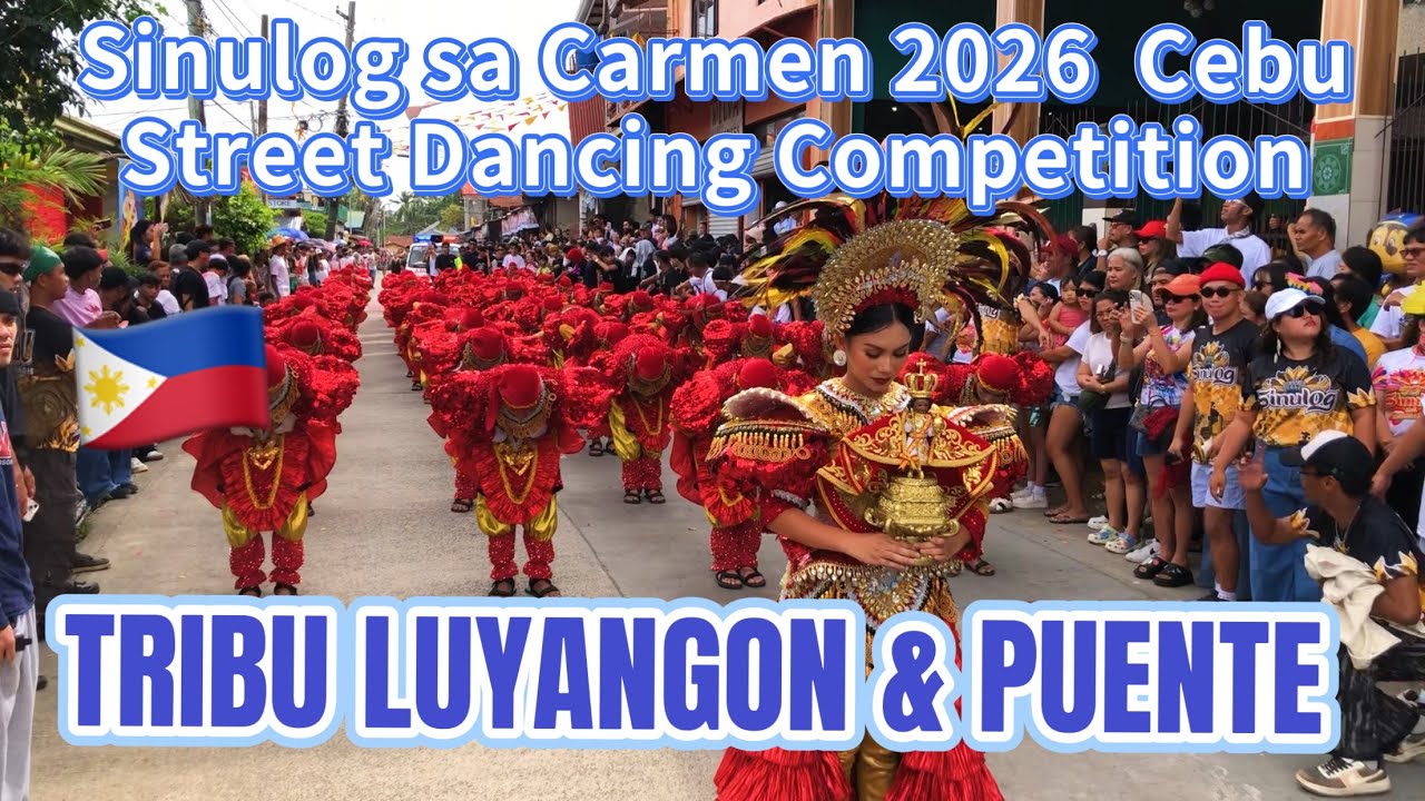 Sinulog sa Carmen 2026 LUYANGANON PUENTE Street Dancing Cebu Festival ...