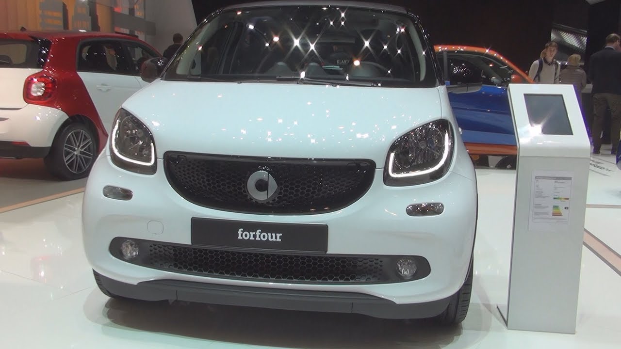 Smart Forfour 66 kW Twinamic White (2016) Exterior and Interior - YouTube