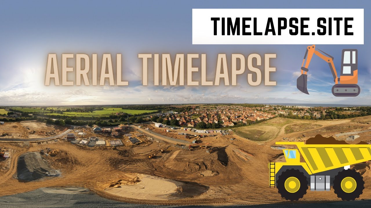 The Mesmerizing Aerial Timelapse of Progressing Building Project - YouTube