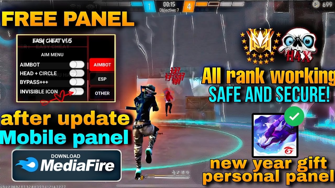 Antiban FF Panel🔥Free Fire Injector🔥Ob47 Free Fire Hack😈FF panel Hack ...