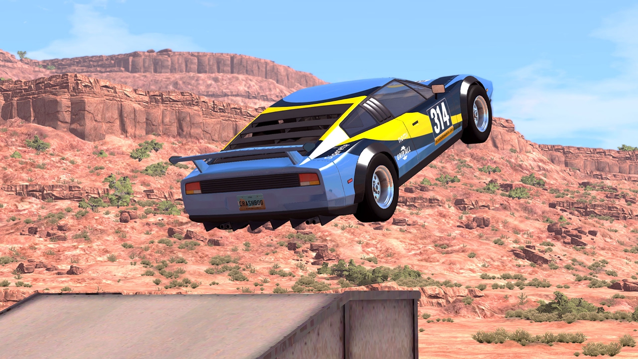 Epic High Speed Jumps #6 – BeamNG Drive - YouTube