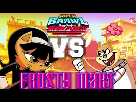 Kitty Katswell vs Sandy Cheeks II | Super Brawl Showdown v0.3.0b Full ...