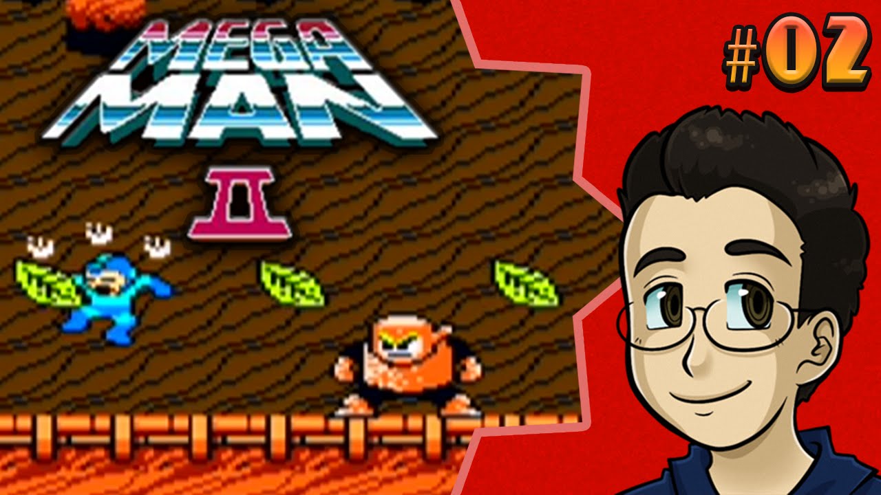 BEATING WOOD MAN | Mega Man 2, Part 2 - BGPR! - YouTube