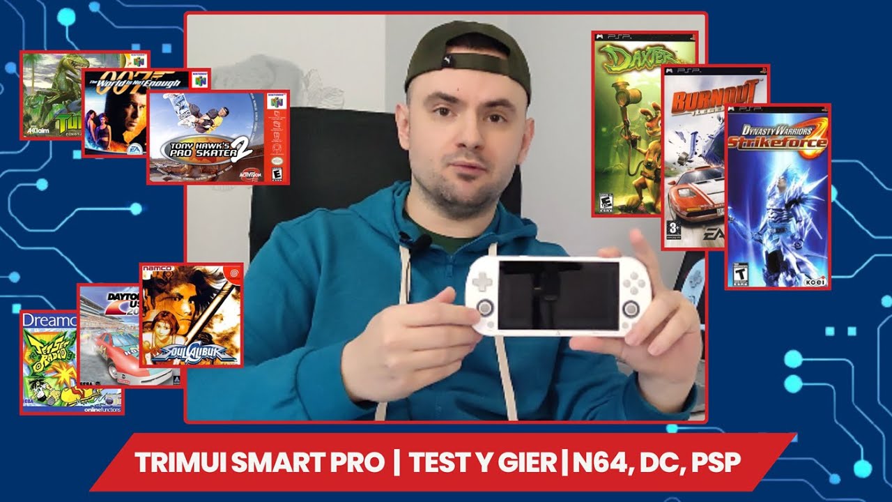 TrimUI Smart Pro | Testy Gier | DC, N64, PSP - YouTube