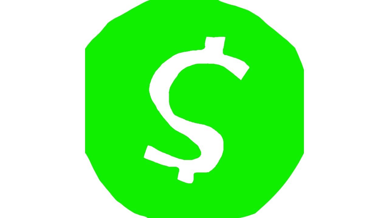 I will draw a cashapp logo - YouTube