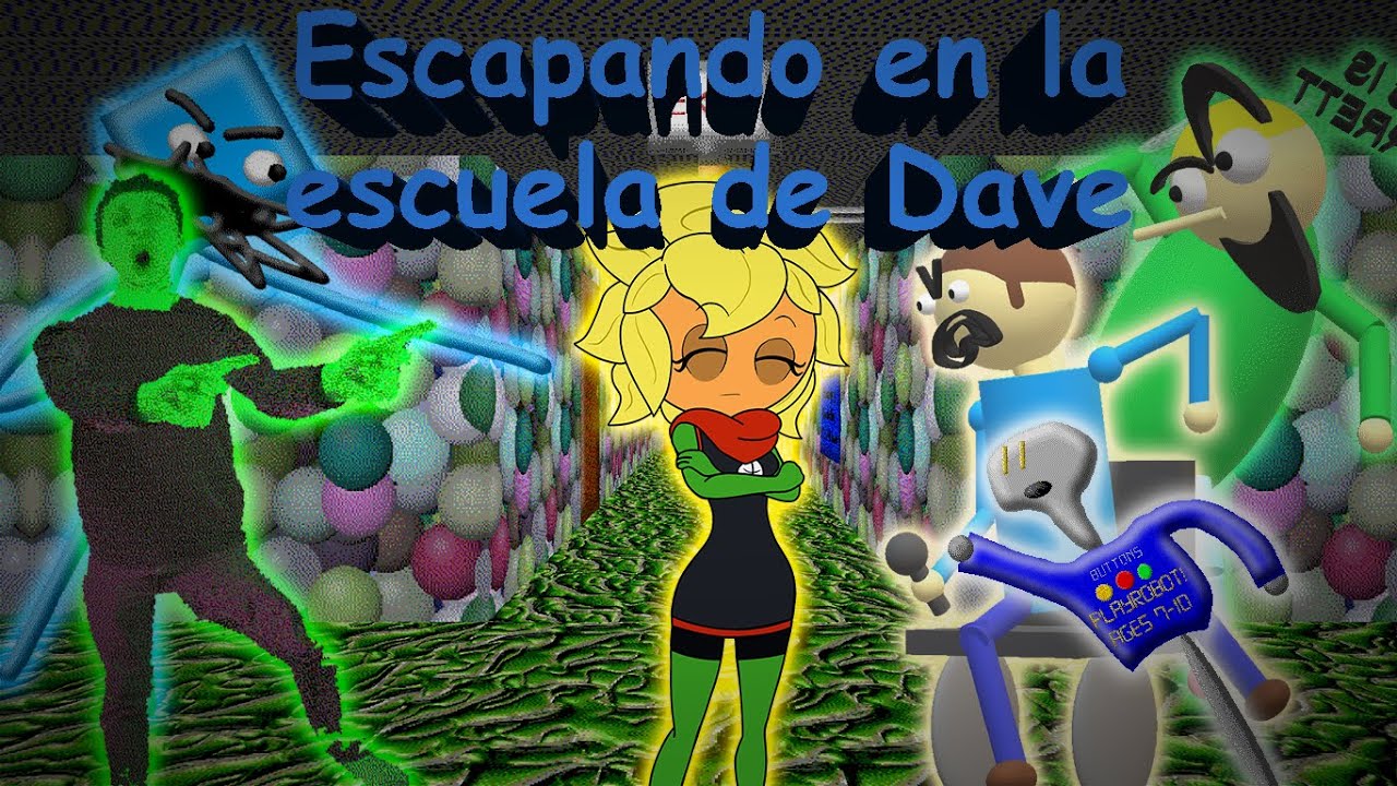 ESCAPANDO DE LA ESCUELA DE DAVE + FINAL SECRETO? | Dave's Fun Algebra ...