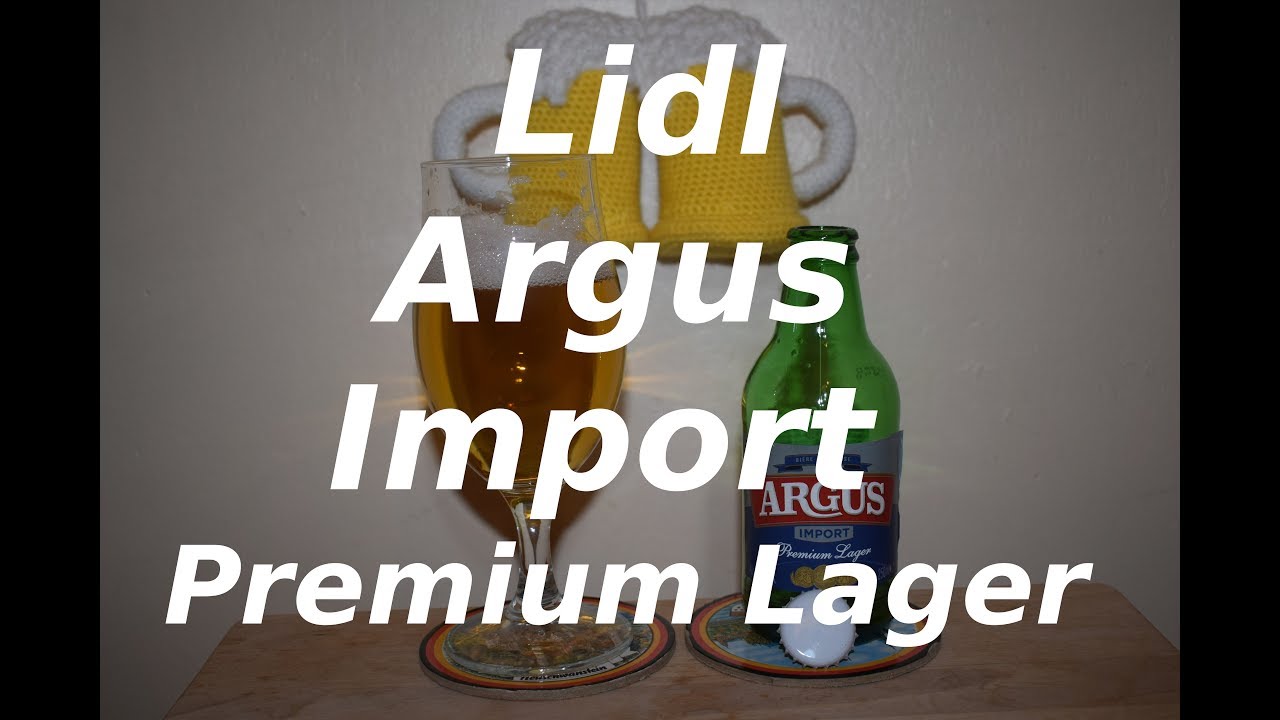 Lidl Argus Import Premium Lager PL - YouTube